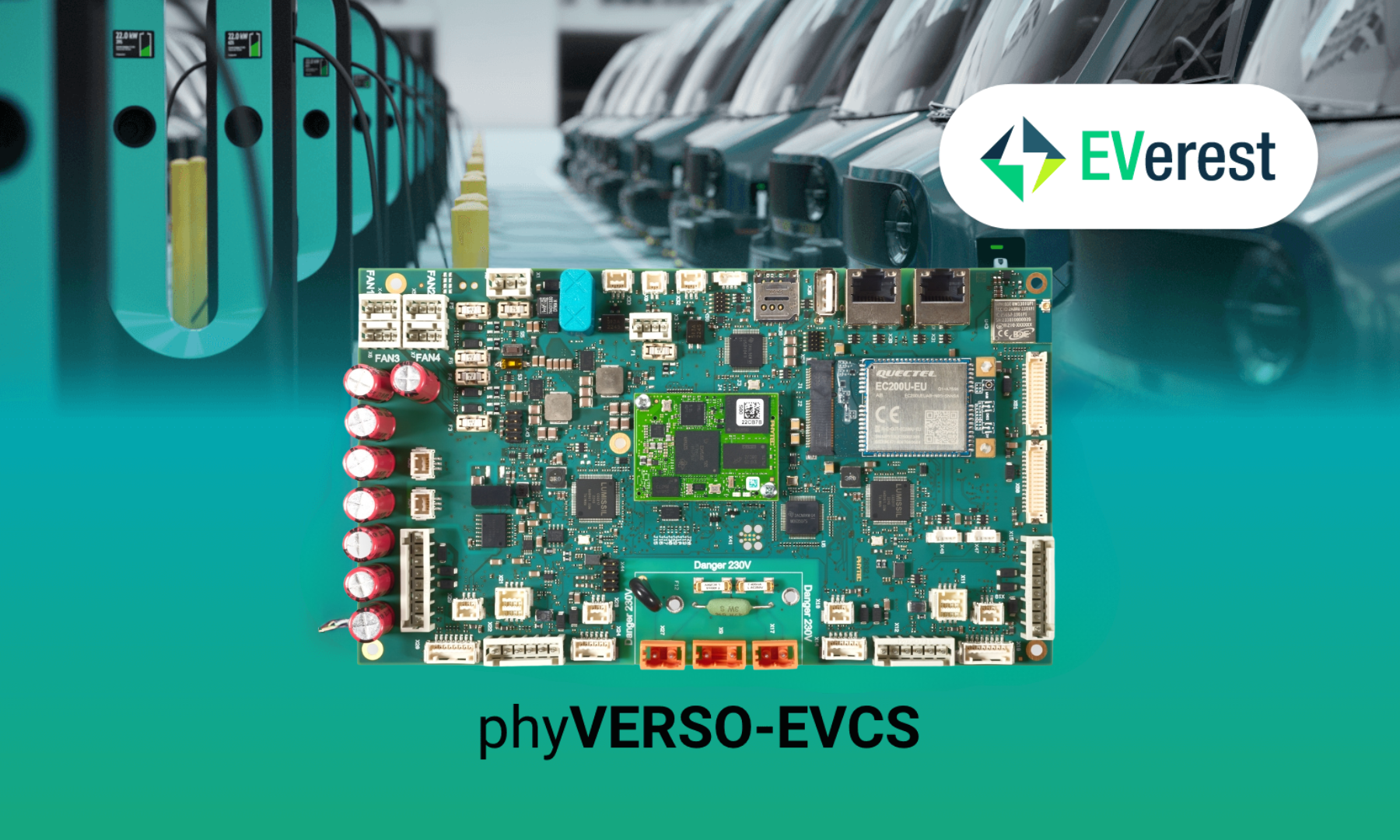 Individuelle Elektronik für Ladesäulen: Gemeinsame Entwicklung in nur 6 Monaten